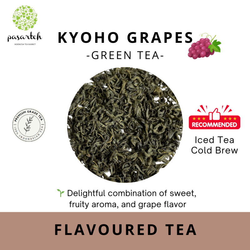 Kyoho Grape Tea Green Tea - Pasarteh
