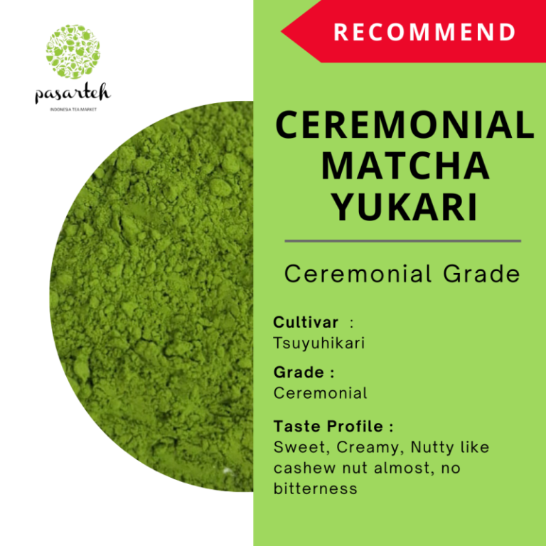 Yukari Ceremonial Matcha | Ceremonial Grade | Pure Matcha - Pasarteh